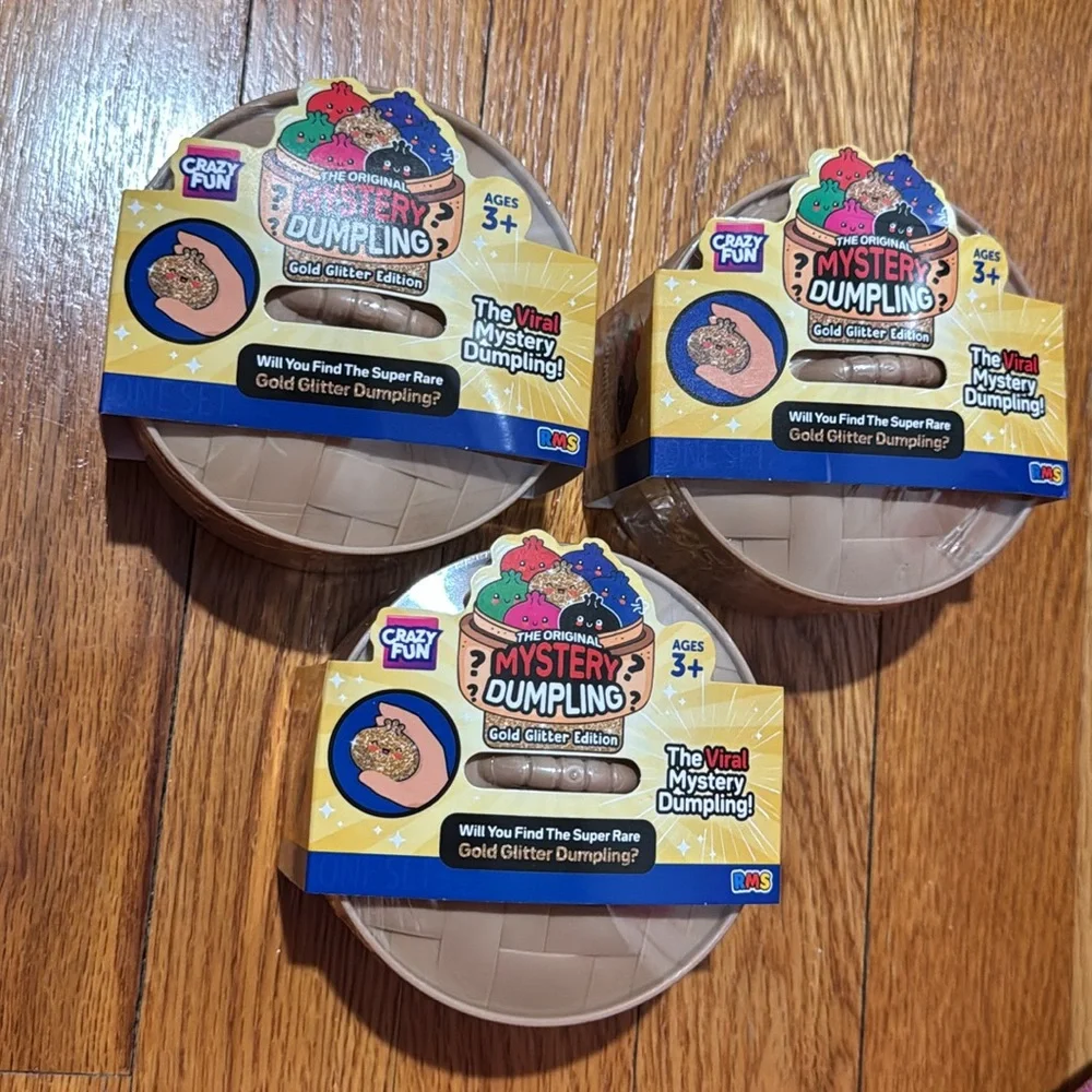 rms | Toys | Mystery Dumpling Gold Glitter Edition Gold Rms Five Below ...